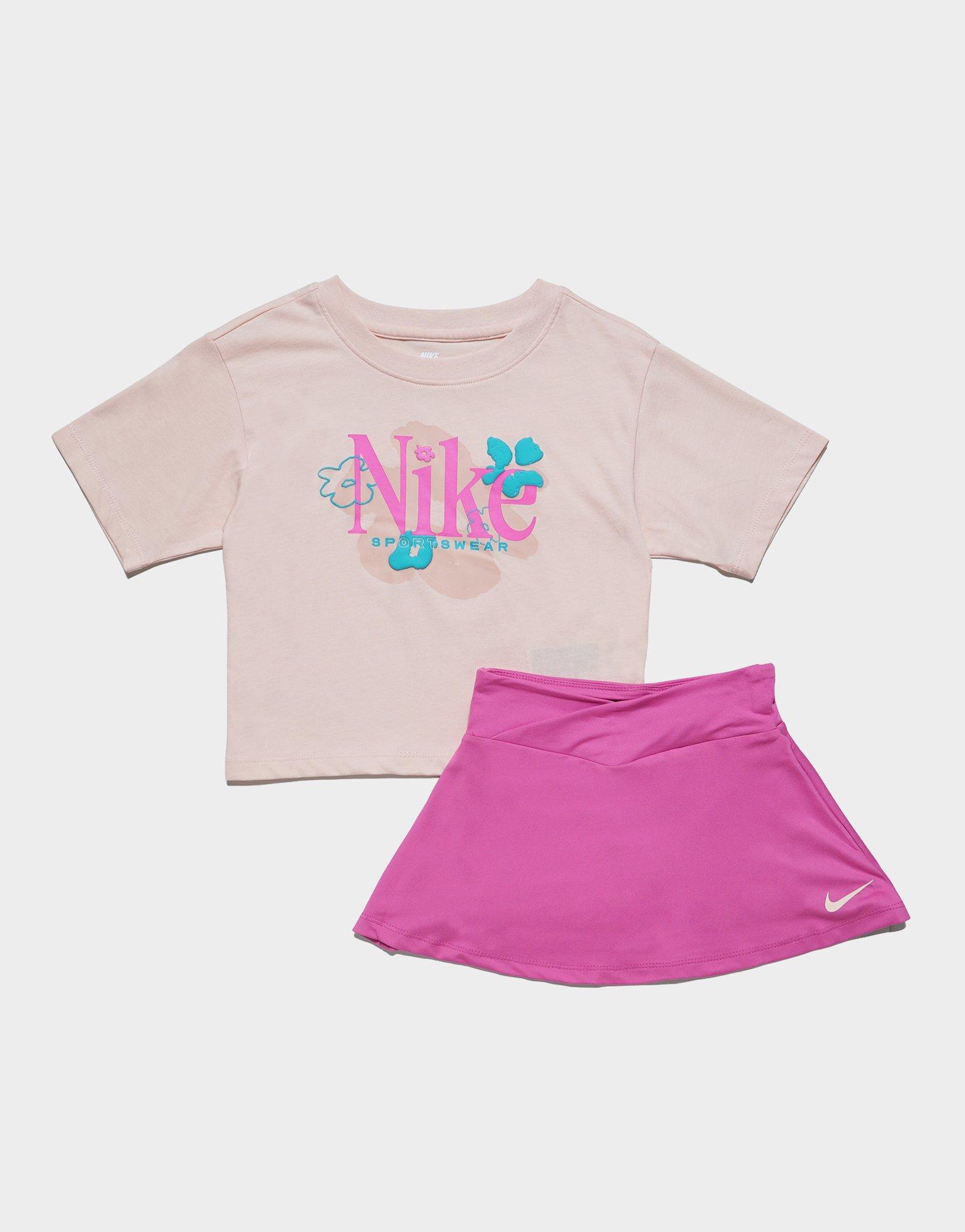 Nike Wild Flower Tee Set Children