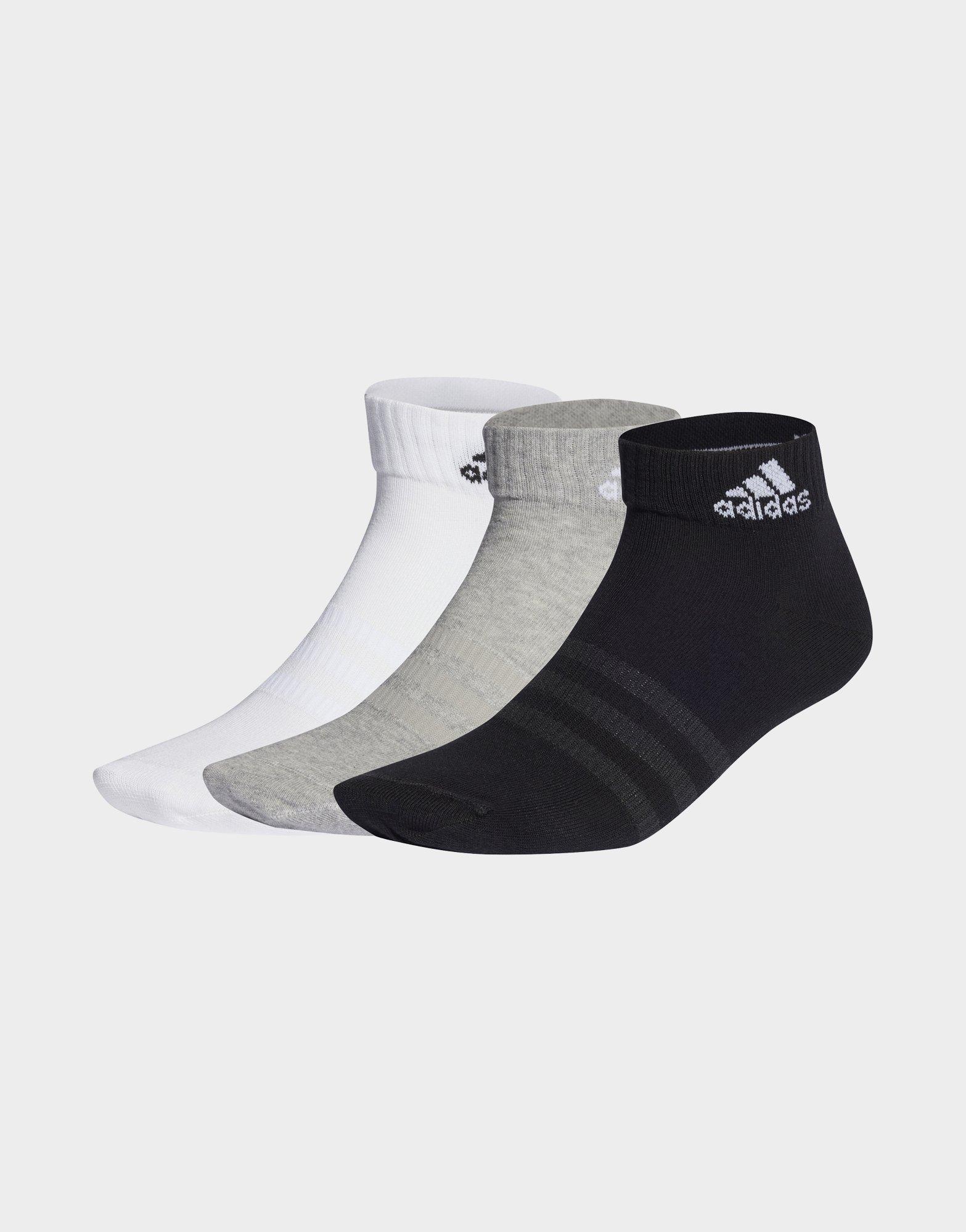 adidas Thin and Light Ankle Socks 3 Pairs